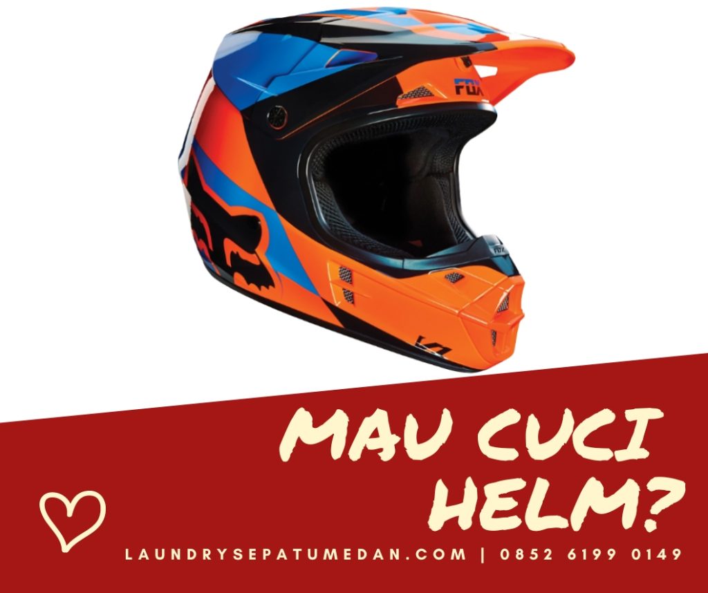 Laundry Helmet Di Medan - Laundry Sepatu Medan
